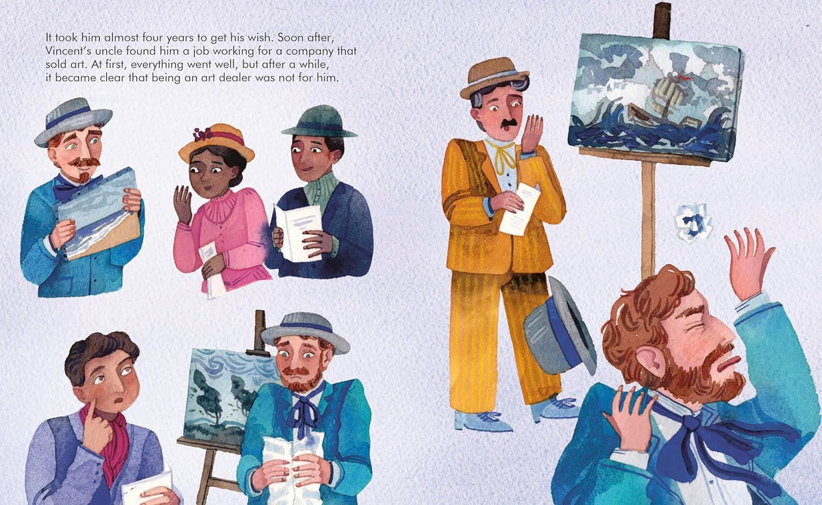Book - Little People, Big Dreams - Vincent Van Gogh – Industry & Co - Kids