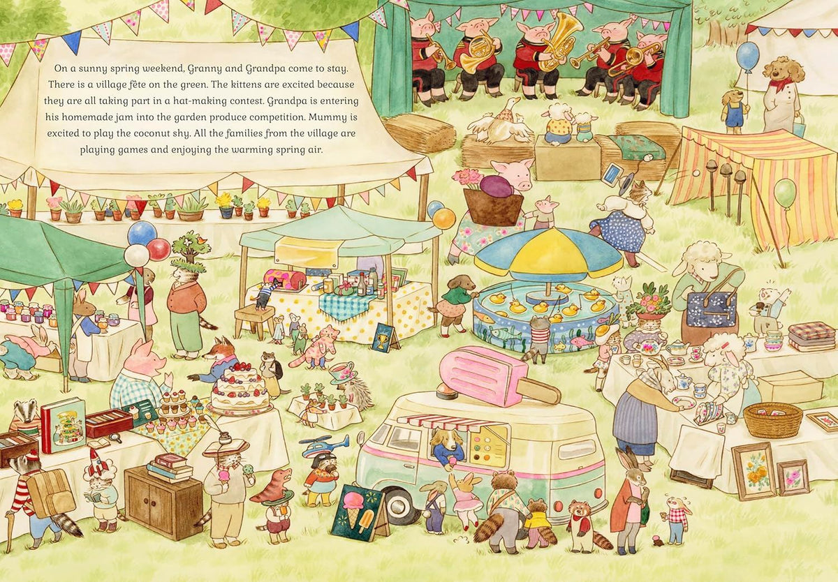 Book - Cat Family Four Seasons – Industry & Co - Kids