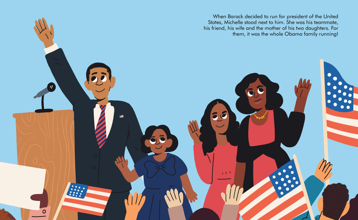 Book - Little People, Big Dreams - Michelle Obama – Industry & Co - Kids