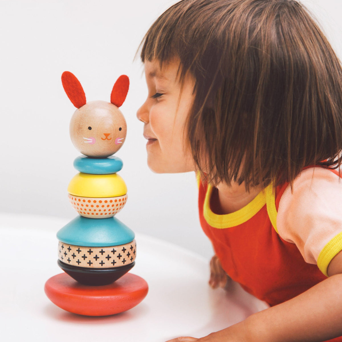 Stacking Puzzle - Bunny – Industry & Co - Kids